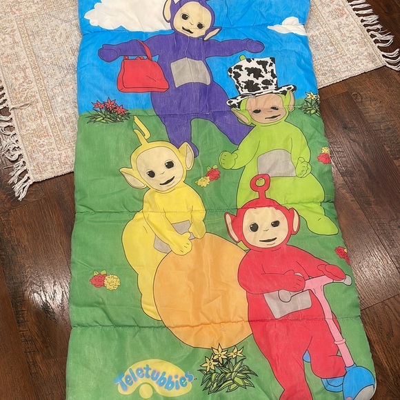 Vintage | Bedding | Vintage Teletubbies Sleeping Bag | Poshmark